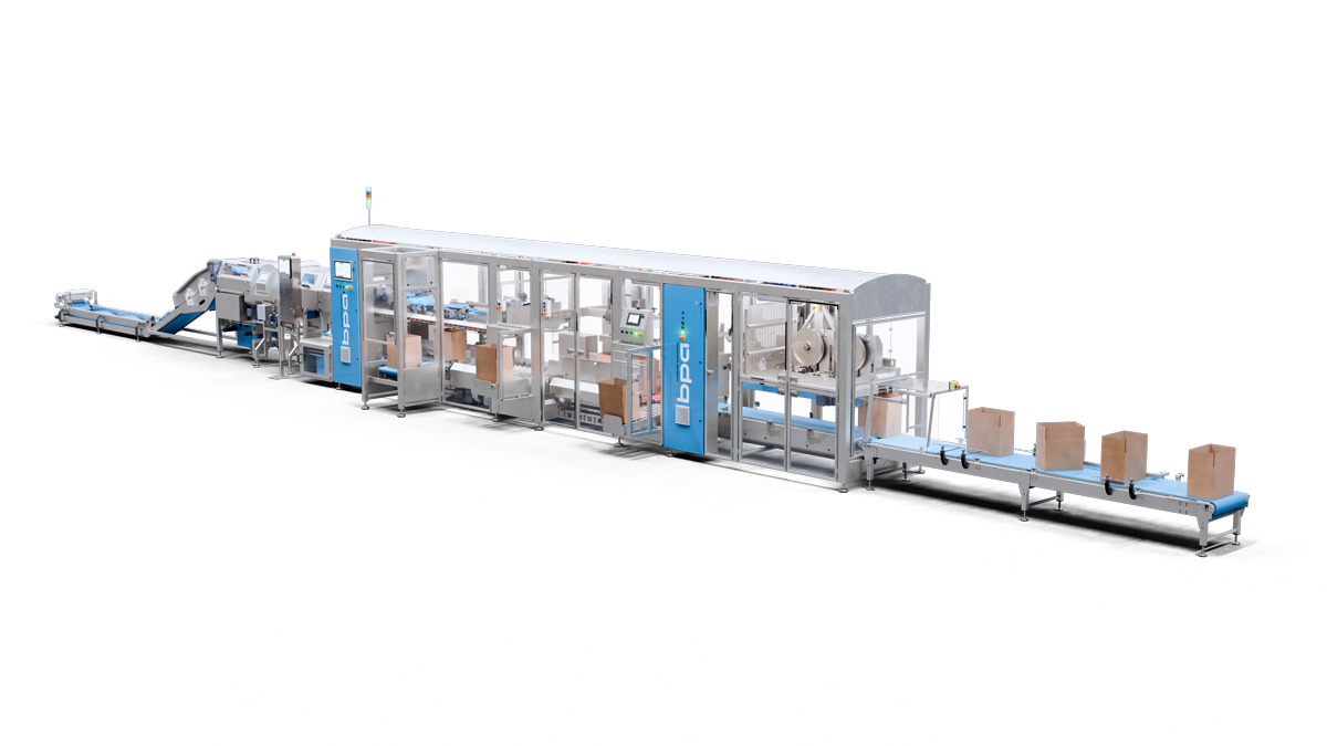 Gravity case packing